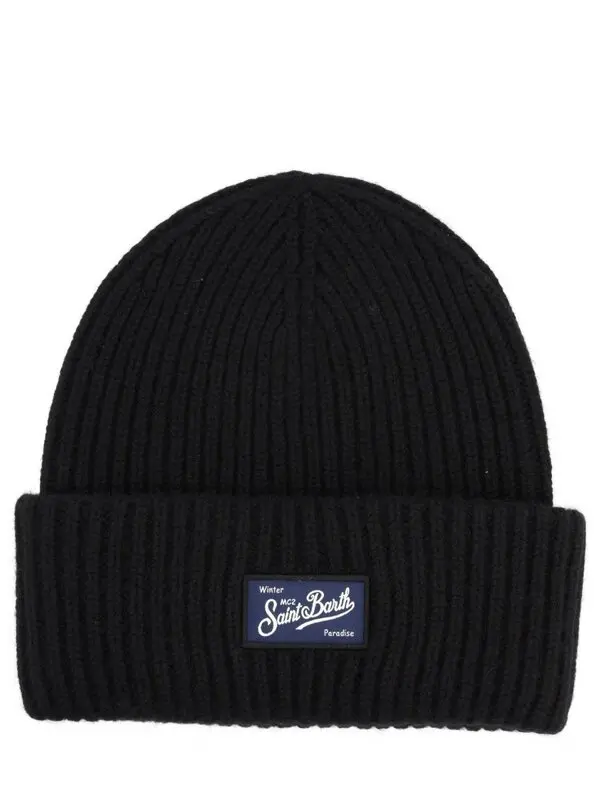 MC2 SAINT BARTH Berry Beanie - Black