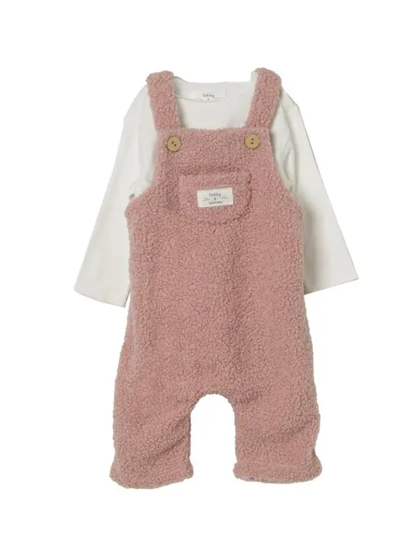 TEDDY & MINOU T-shirt With Dungarees Set