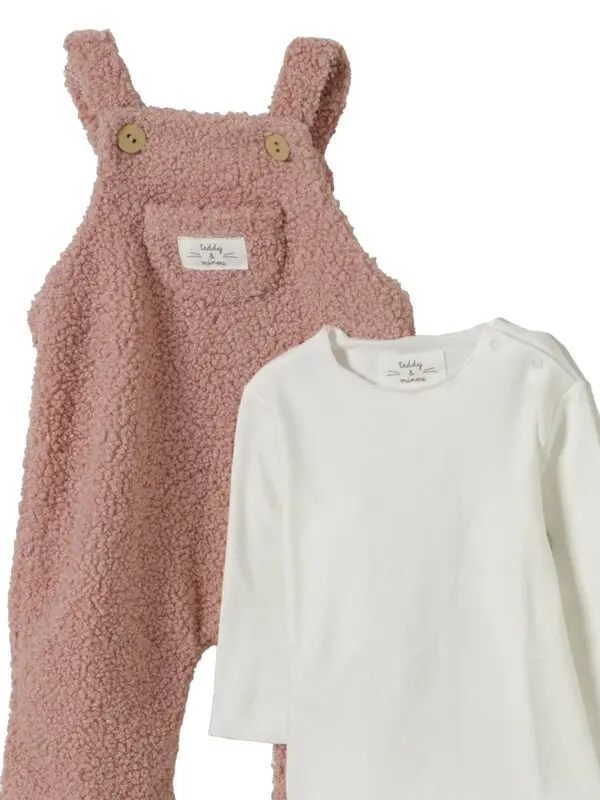 TEDDY & MINOU T-shirt With Dungarees Set