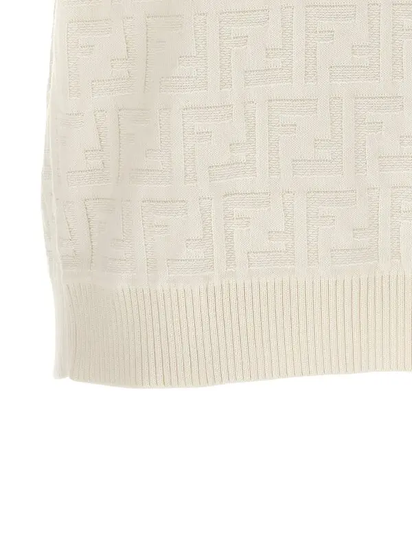 Fendi Ff Cotton Sweater