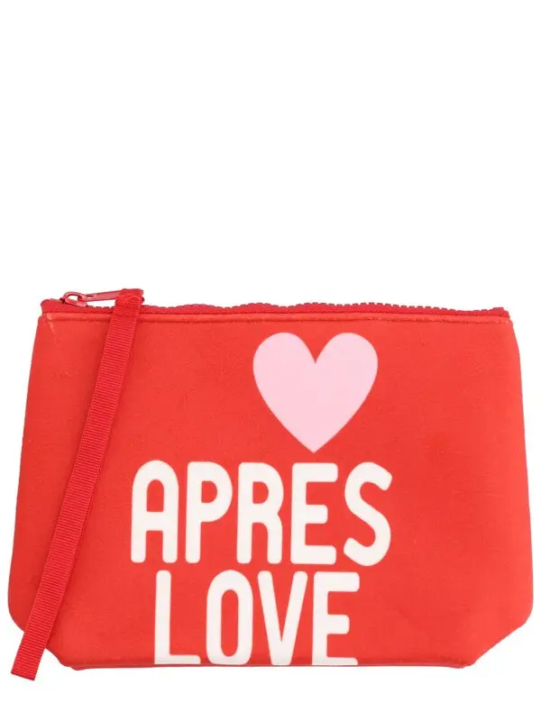 MC2 SAINT BARTH Printed Clutch Bag - Red