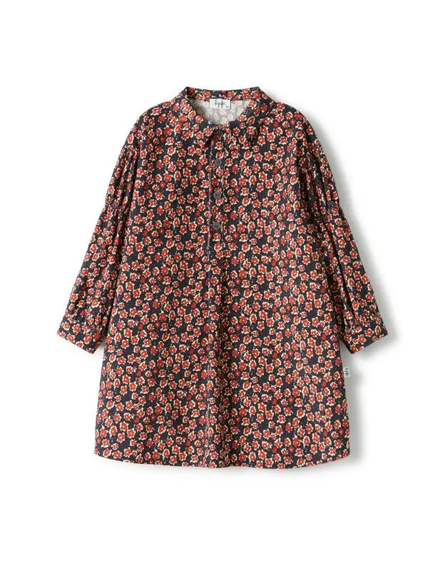 IL GUFO Floral Dress - Blue