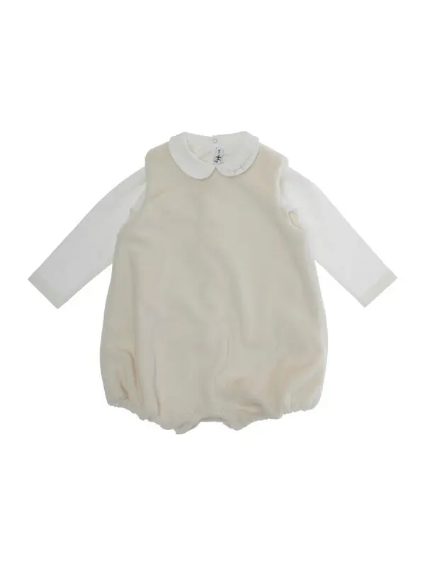 IL GUFO T-shirt With Dungarees Set
