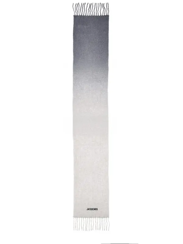 Jacquemus Moisson' Scarf - Grey