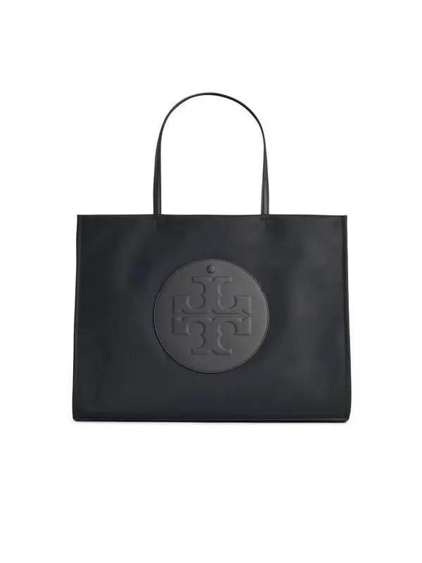 Tory Burch Large 'ella' Nylon Tote - Black