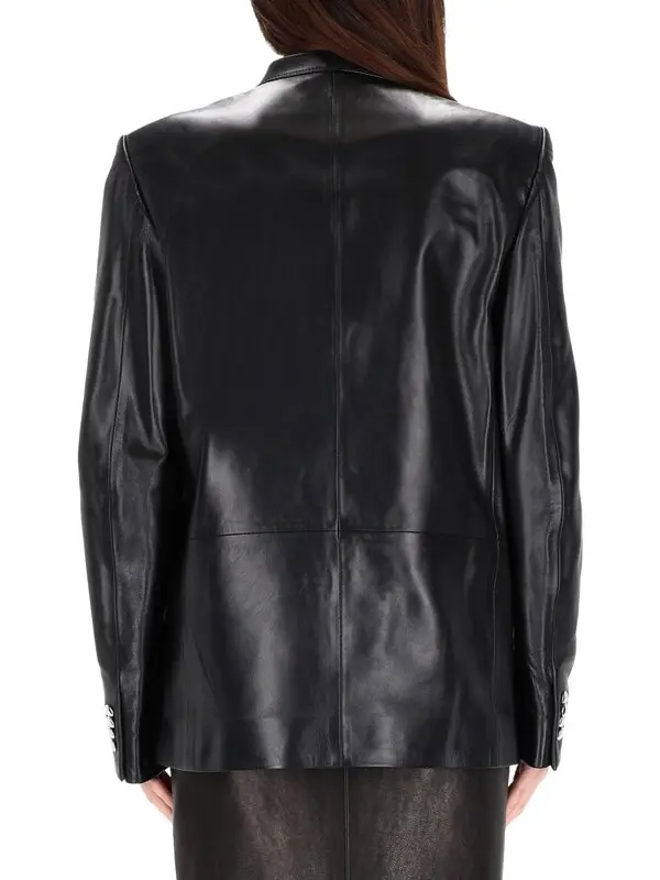 Khaite Elona Leather Jacket