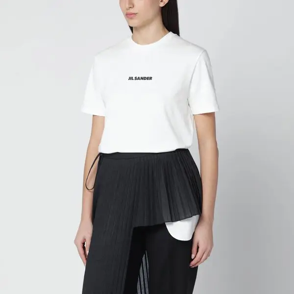 JIL SANDER T-shirt With Logo Print - White