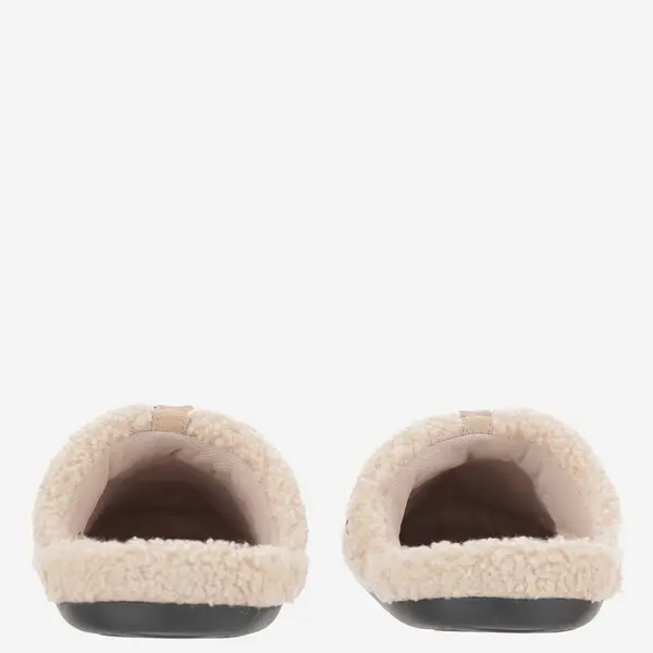 Moon Boot Teddy Slipper In Shearling