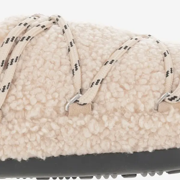 Moon Boot Teddy Slipper In Shearling