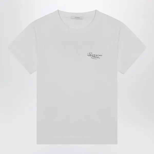 Givenchy T-shirt With Logo Print - White