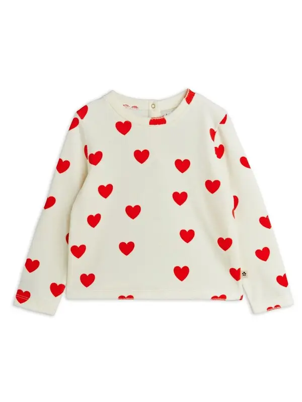 MINI RODINI Hearts Jersey Top