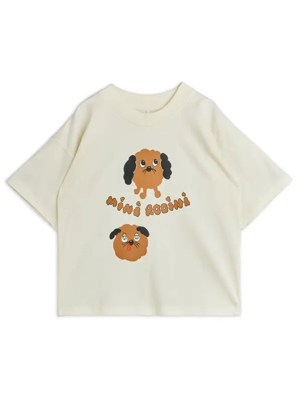 MINI RODINI T-shirt With Dog Graphic - Multicolour