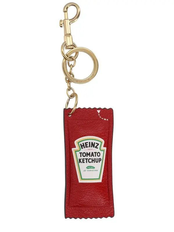 ANYA HINDMARCH Keychain 'heinz Ketchup - Red