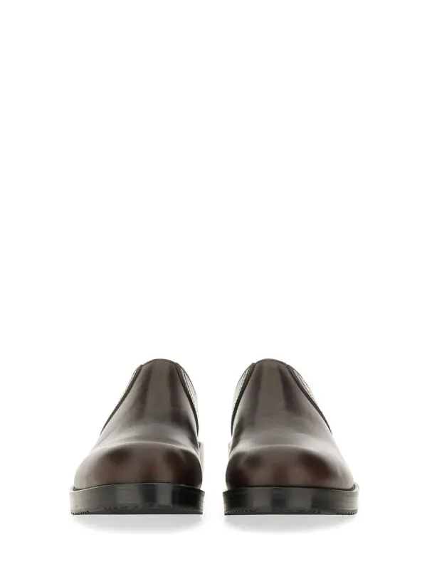 Dries Van Noten Leather Clogs