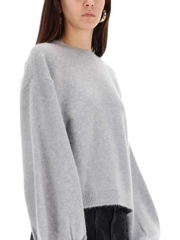 ROTATE BY BIRGER CHRISTENSEN Sweater With Wide Sleeves - Grey
