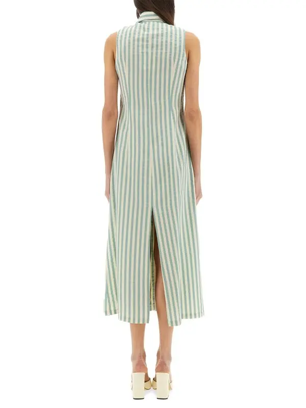 ALYSI Stripe Chemisier Dress