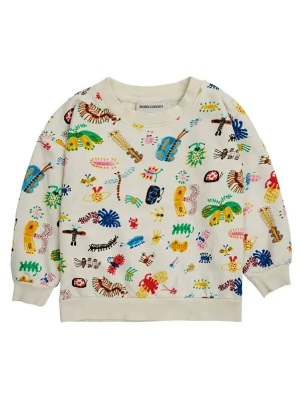 BOBO CHOSES Crewneck Sweatshirt - White