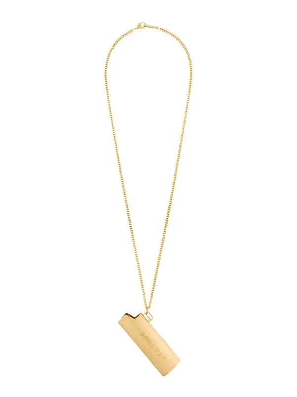 AMBUSH Lighter Case Necklace - Gold