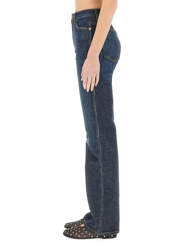Khaite Danielle Straight Leg Jeans