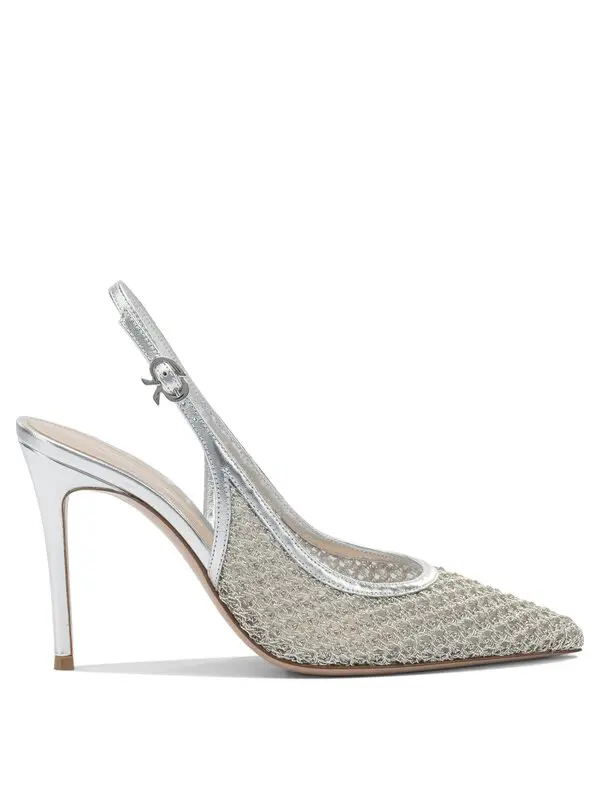 GIANVITO ROSSI Nikki 95 Mm Slingbacks
