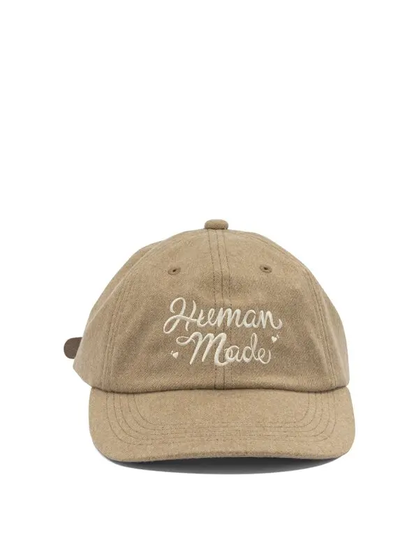 HUMAN MADE Wool Baseball Cap - Beige
