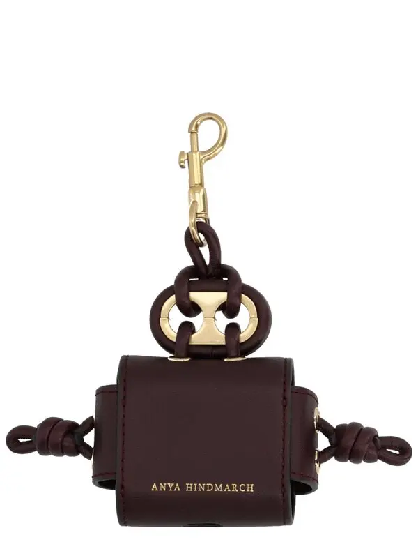 ANYA HINDMARCH Earphone Case - Brown