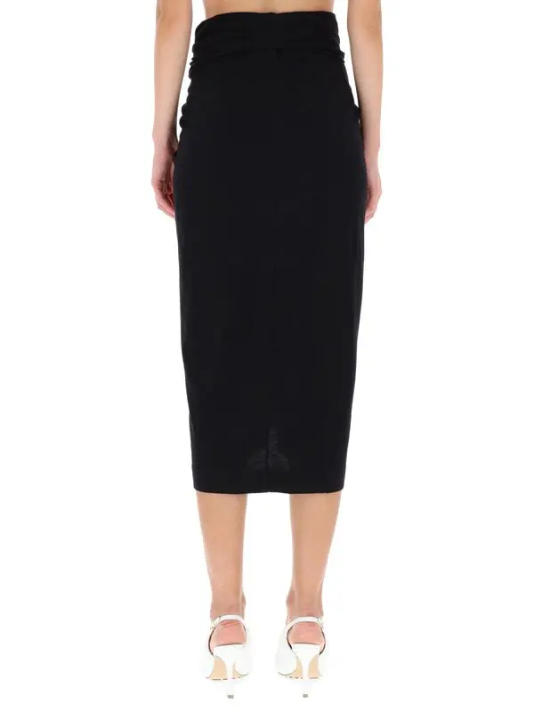 Dries Van Noten Draped Skirt