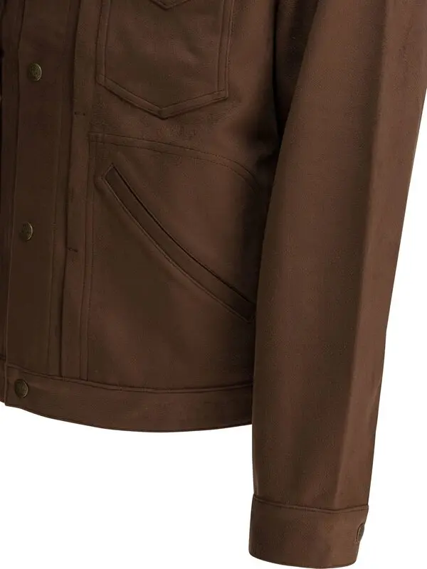 Needles Penny Jean Overshirt Jacket - Brown