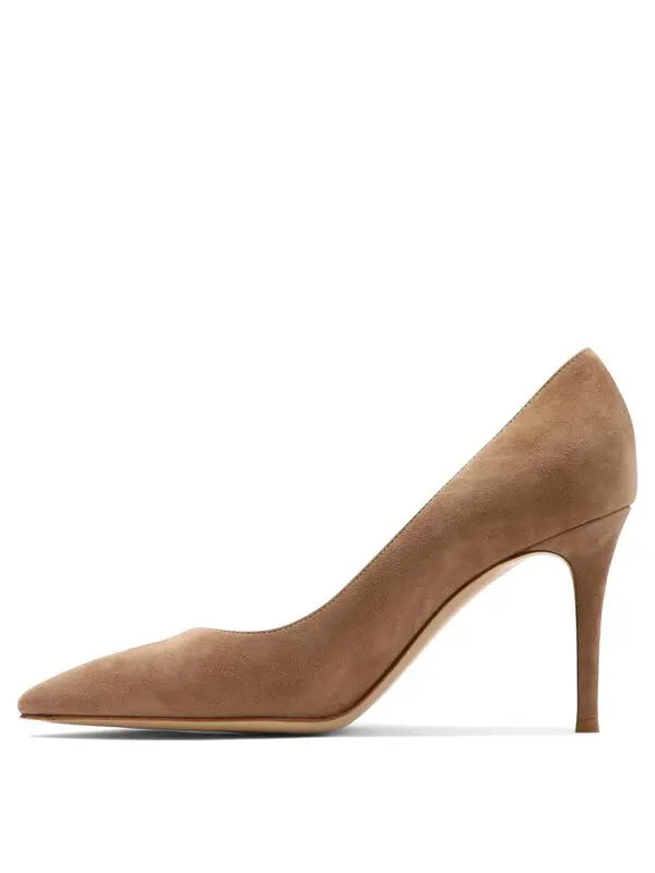 GIANVITO ROSSI 85 Mm Pumps - Beige