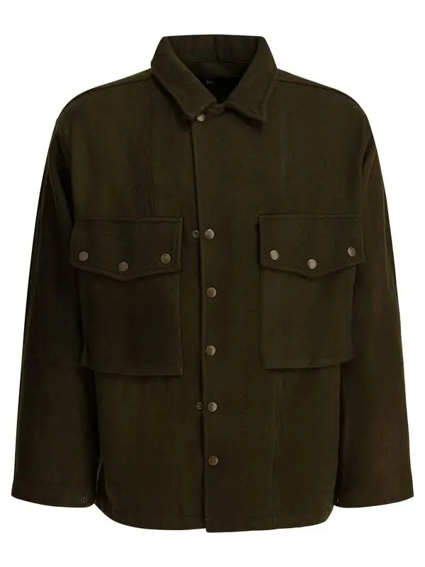Needles Wool Overshirt Jacket