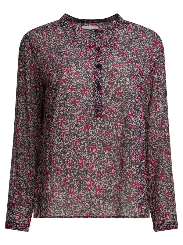 MARANT ETOILE Maria Floral Print Blouse