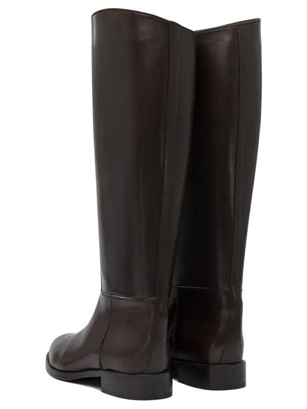 MARETTO Leather Boots - Brown