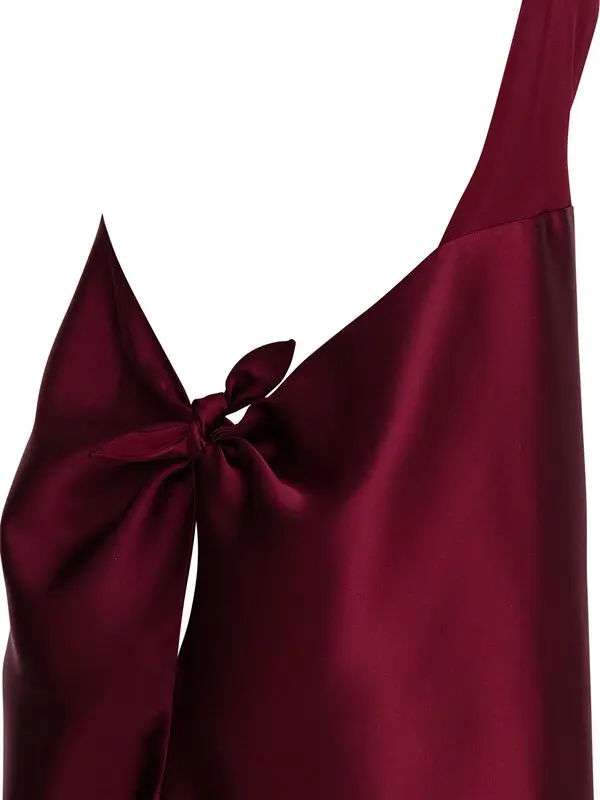SEMPER Flared Dress With American Neckline
