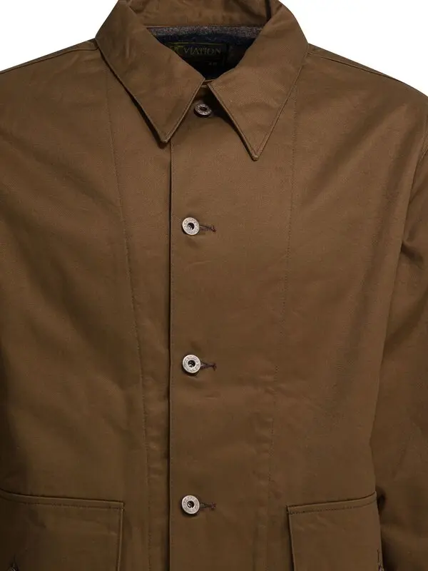 BUZZ RICKSON'S Aviation Associates Overshirt Jacket
