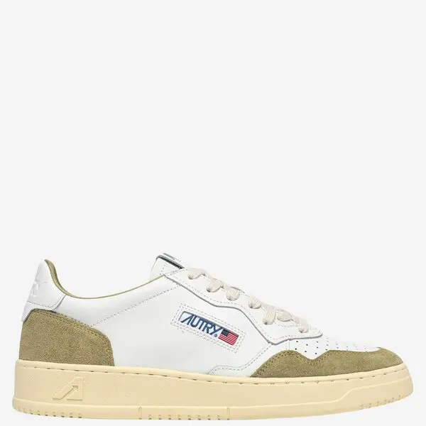 AUTRY Medalist Low Leather Sneakers - Green