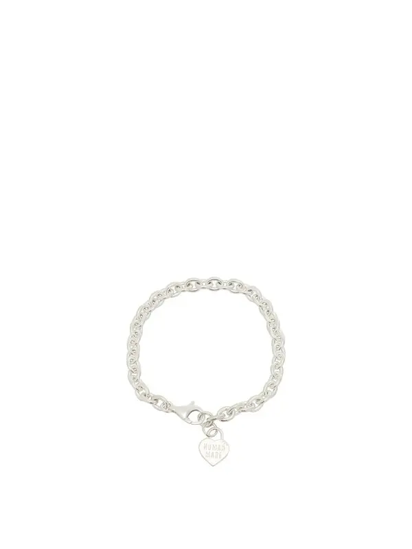 HUMAN MADE Sterling Heart Bracelet - Silver