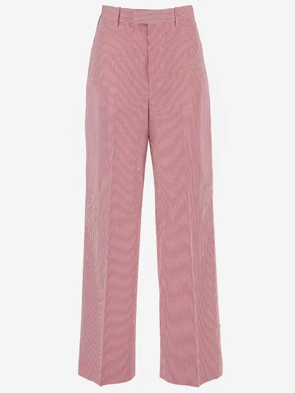 ARMARIUM Juno Striped Cotton Trousers
