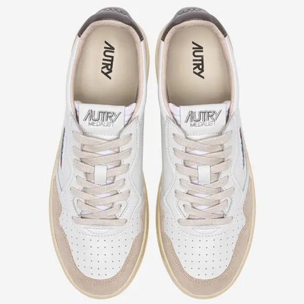 AUTRY Medalist Low Sneakers - Marrone Scuro
