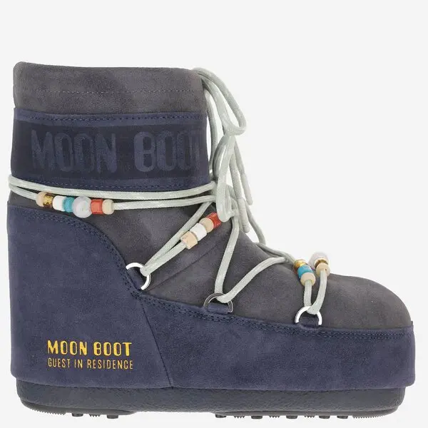 MOON BOOT X GUEST IN RESIDENCE Icon Low Boots - Blue