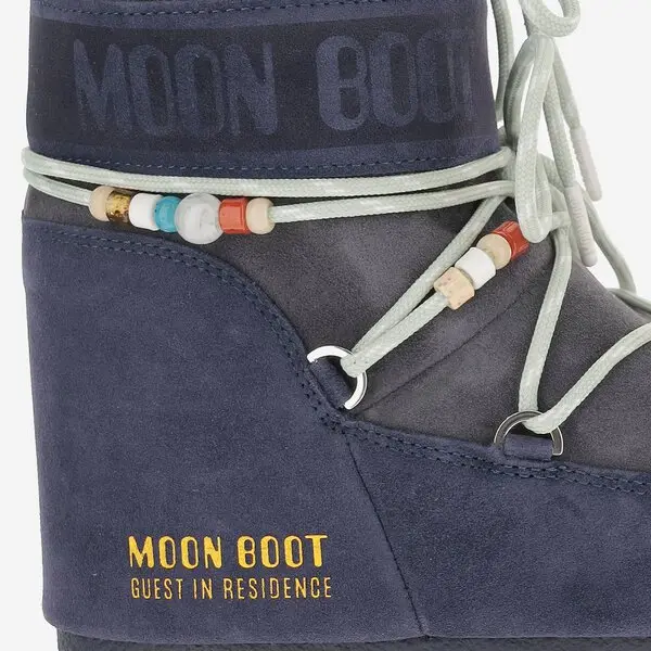 MOON BOOT X GUEST IN RESIDENCE Icon Low Boots - Blue