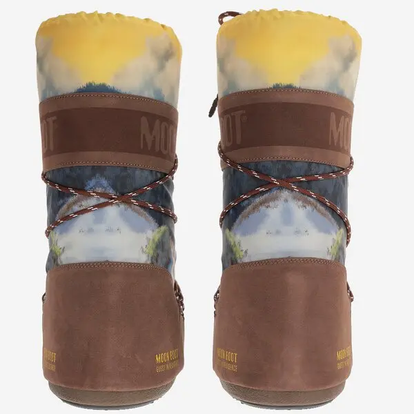 MOON BOOT X GUEST IN RESIDENCE Icon Boots - Red
