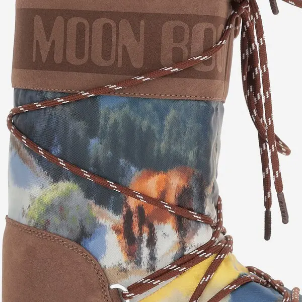 MOON BOOT X GUEST IN RESIDENCE Icon Boots - Red