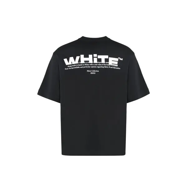 Off-White Logo T Shirt - Black