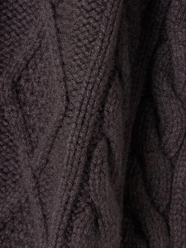 Johnstons Of Elgin Cable-knit Cashmere Tank