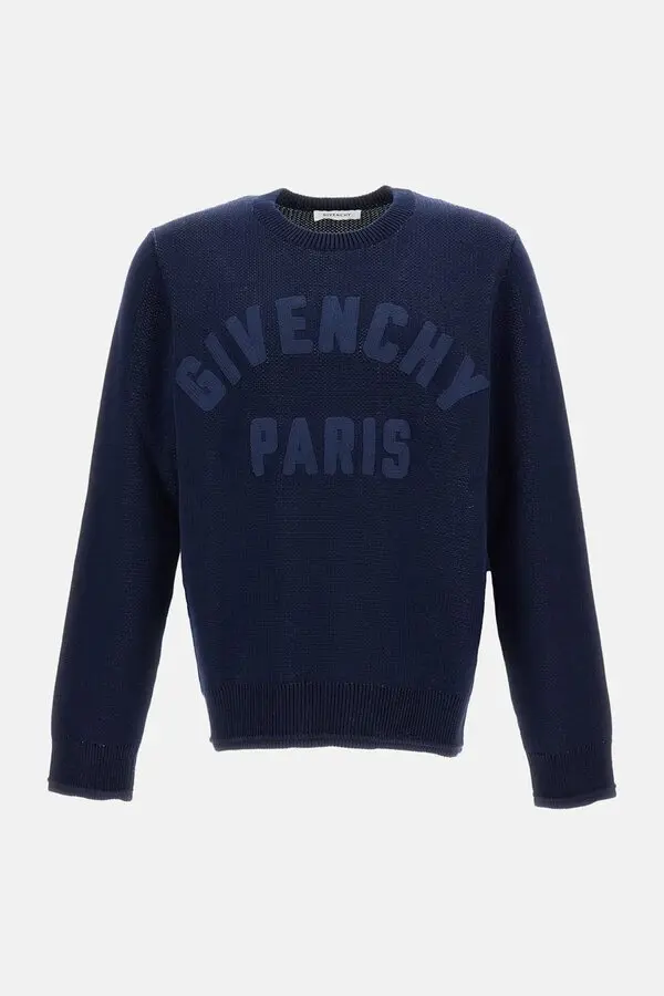 Givenchy Ottoman Crewneck Sweater - Blue