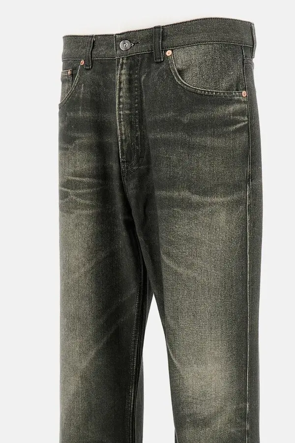 Our Legacy Third Cut Digital Denim Jeans - Black