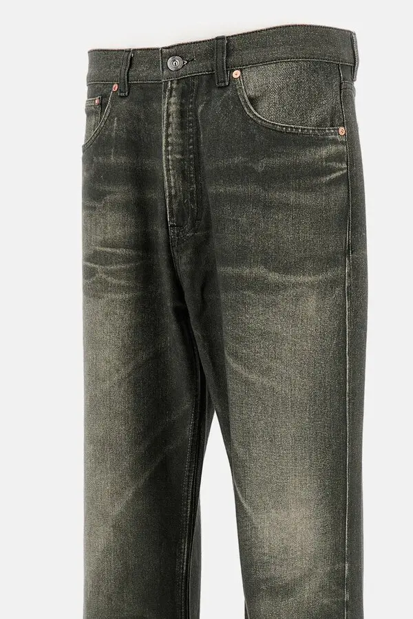 Our Legacy Third Cut Digital Denim Jeans - Grey