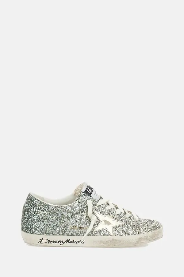 GOLDEN GOOSE Super-star Classic Glittered Sneakers
