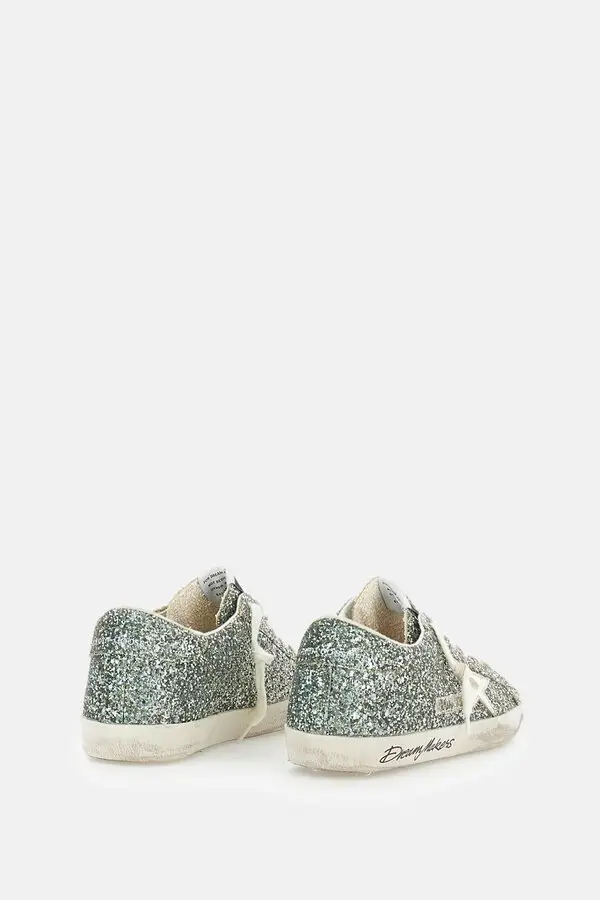 GOLDEN GOOSE Super-star Classic Glittered Sneakers
