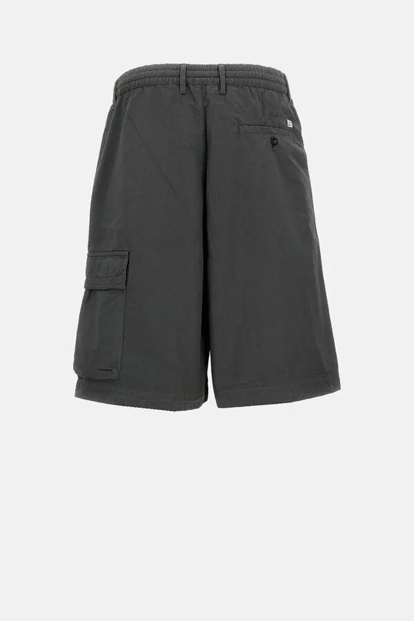 C.P. COMPANY Boxy Micro-rep Shorts - Grey